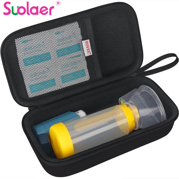 Suolaer Inhaler Spacer MDI Respironics Anti-static Chamber Spacer with ...