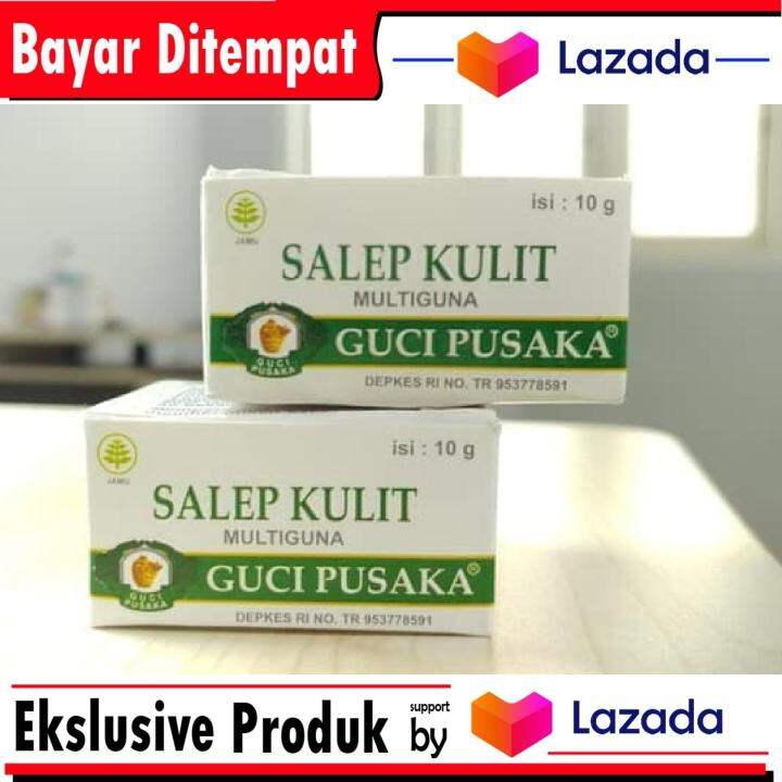 Salep Kulit Multiguna GUCI PUSAKA Salep Panu Kadas Luka Bakar dan ...