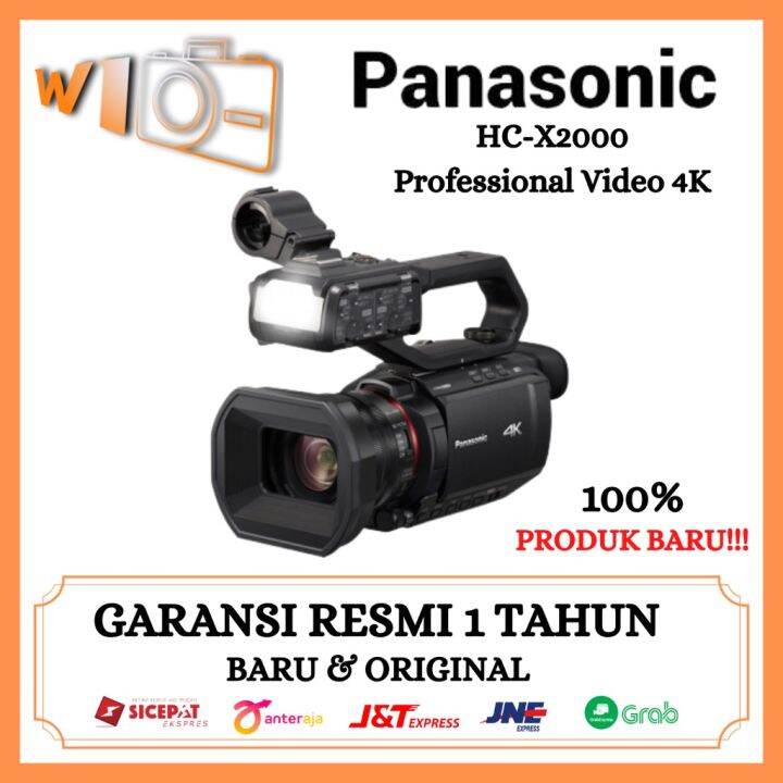 Panasonic HC-X2000 Professional Video 4K | Lazada Indonesia