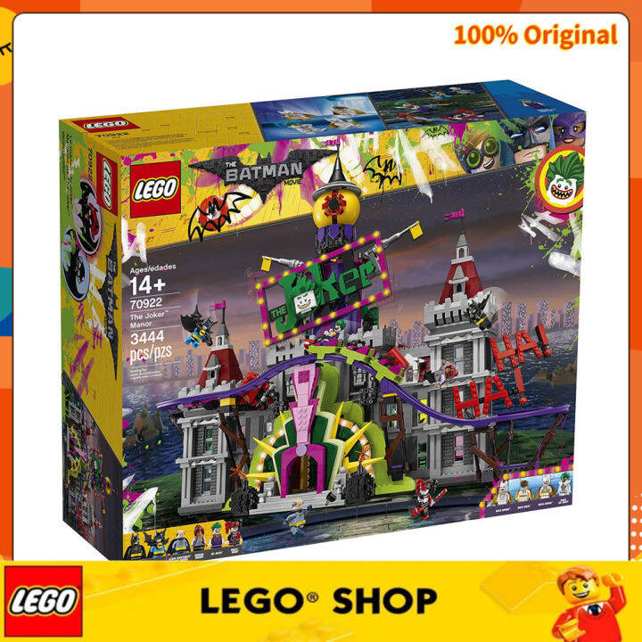 LEGO® Batman Movie DC Joker Manor 70922 Building Block Set (3444 piraso ...