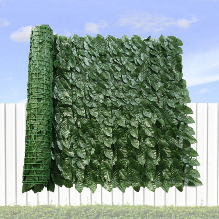 Artificial Privacy Fence Plastic Ivy Privacy Fence Wall Screen Garden ...