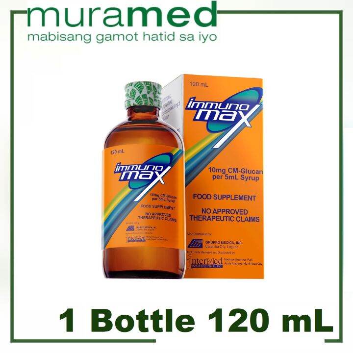 Immunomax 10 mg/5 mL Syrup 120 mL | Lazada PH