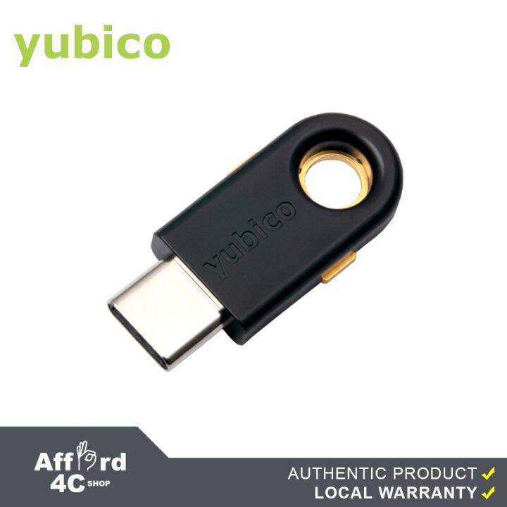 Yubico YubiKey 5C - Two Factor Authentication USB Security Key, Fits ...
