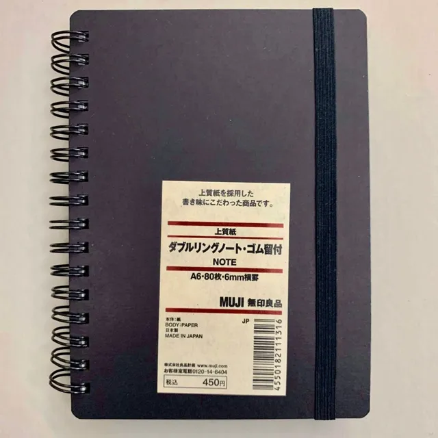 NM[Brand New Auth Muji Spiral Notebook - A6 | Lazada PH