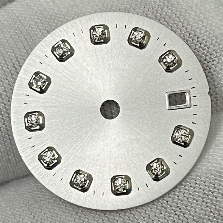 Watch Accessories 20.5mm Custom Watch Dial for NH05 Movement Diamonds ...