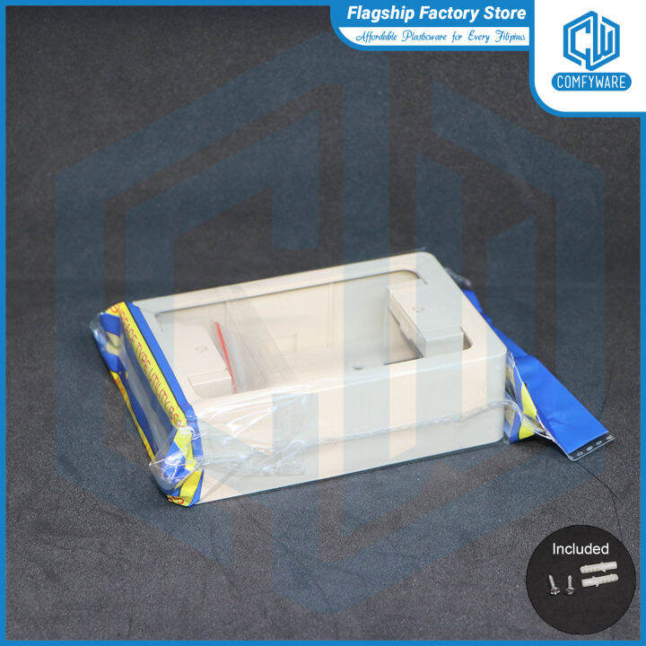 Rhino Brand PVC Plastic Electrical Gray Surface Utility Box With Screw ...