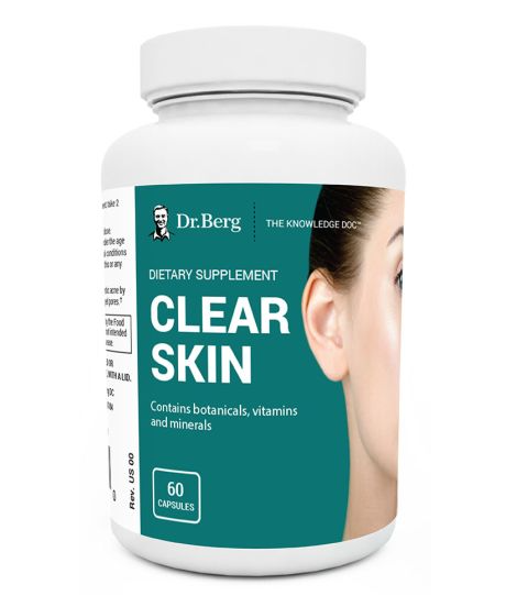 Dr. Berg Clear Skin Capsule Combines 10 Powerful Ingredients Bromelain ...