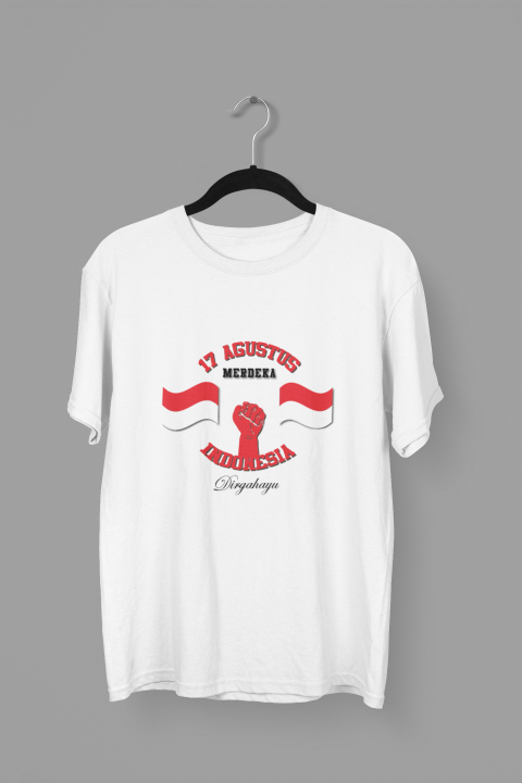 KAOS 77 INDONESIA - Tshirt / baju / custom kaos 17 agustus 1945 ...