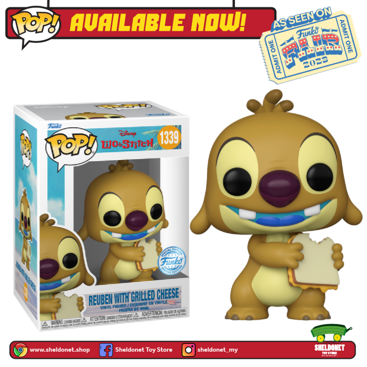 [IN-STOCK] Funko Pop! Disney: Lilo & Stitch - Reuben With Grill Cheese ...