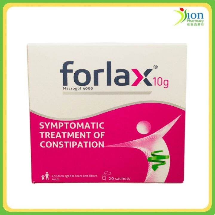 FORLAX (MACROGOL) 10G SACHETS 20S | Lazada