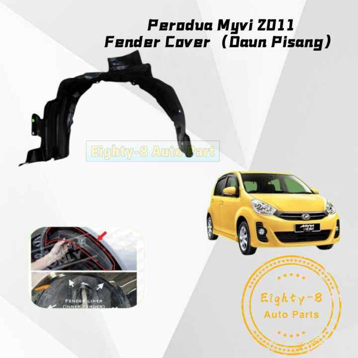 🔰New🔰 PERODUA MYVI 2011 LAGI BEST FENDER COVER (DAUN PISANG) | Lazada