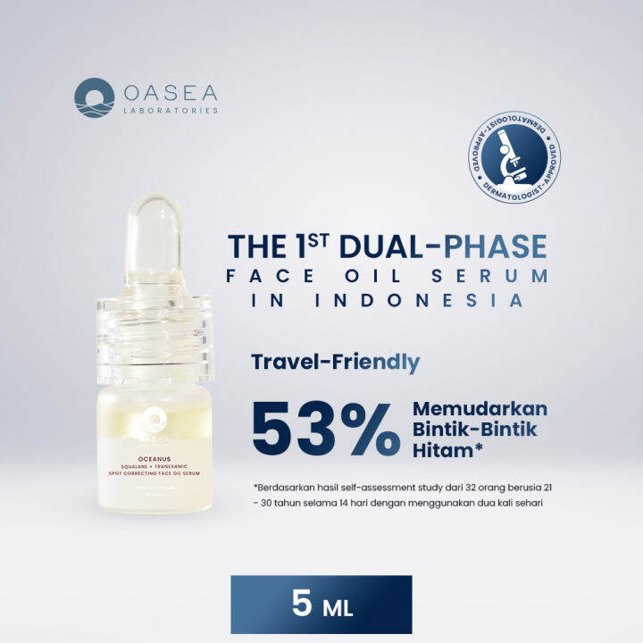 Oasea Oceanus Squalane + Tranexamic Spot Correcting Face Oil Serum 5ml ...