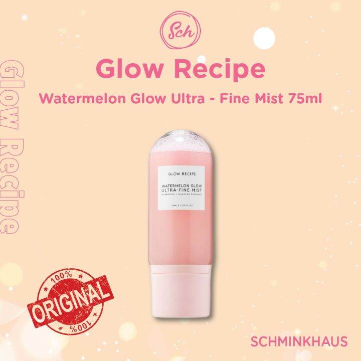 GLOW RECIPE Watermelon Glow Ultra - Fine Mist 75ml | Lazada Indonesia