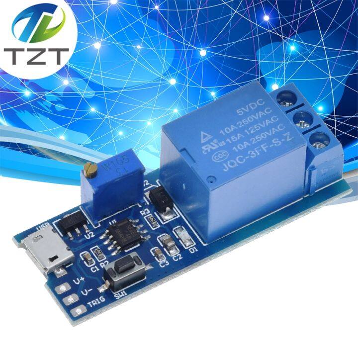 Smart Electronics 5V-30V Micro USB Power Adjustable Delay Relay Timer ... Smart Electronics 5V-30V Micro USB Power Adjustable Delay Relay Timer ...