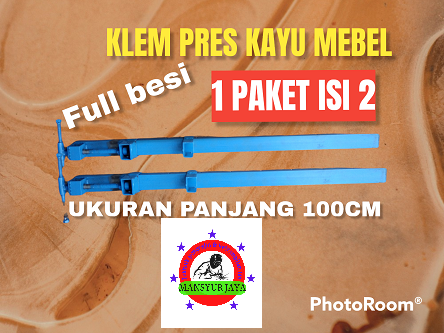 ALAT PENJEPIT KAYU MEBEL PANJANG 100CM ( 1 PAKET ISI 2 ) | Lazada Indonesia