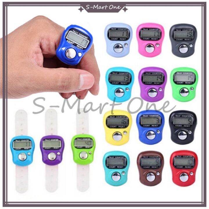 Tasbih Digital Mini Led Digital Elektrik Tally Counter Tasbih Jari Tasbih Elektrik Mini