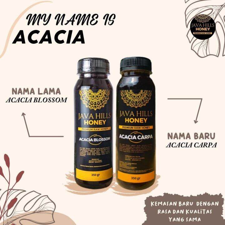 Madu Akasia Acacia Carpa Honey Javahills Madu Hitam Manis Madu Murni ...