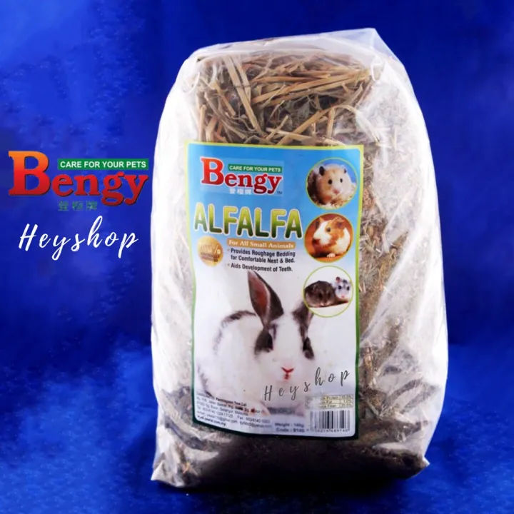 Alfalfa Hay Bengy Bedding 1kg - Hamster Rabbit Guinea Pig Small Animal ...