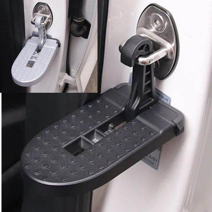 Folding Car Roof Rack Car Step Pedal Pads Mini Foot Pedal Ladder Car ...