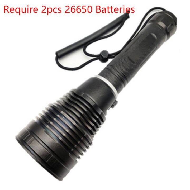 Super Bright P70 / P50 Diving Flashlight 3000LM IPX8 Highest Waterproof ...