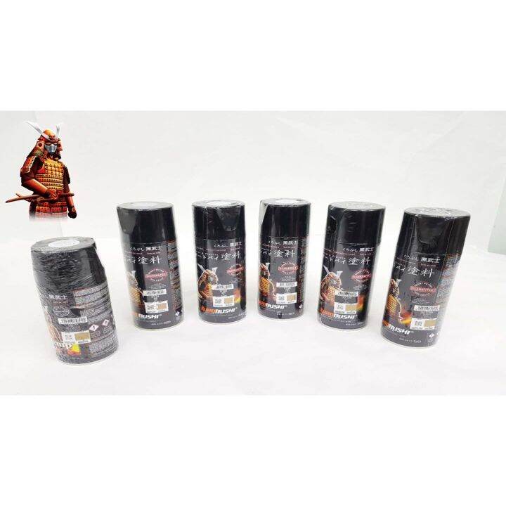 100% ORI SAMURAI SPRAY PAINT & EXHAUST PAINT H2 HI TEMP PAINT PNTSMR ...