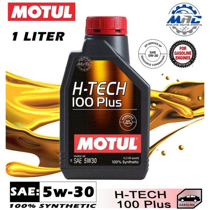 Motul H-Tech 100 Plus Sae 5w-30 100 Synthetic | Lazada PH