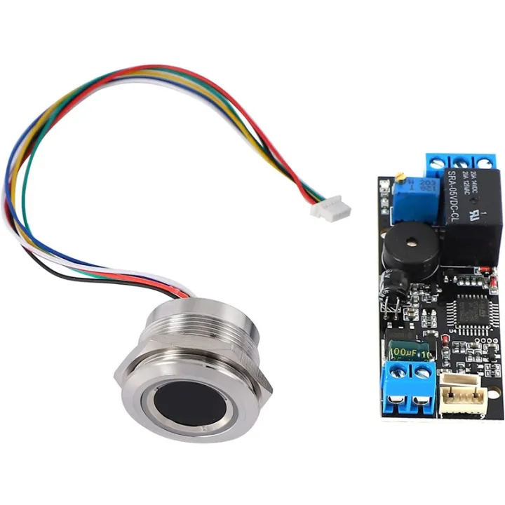 K202 DC12V Low Power Fingerprint Control Board + R503 Fingerprint ...