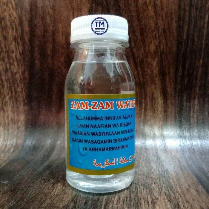 Air Zam-zam ASLI 80ml dalam Botol Cocok Untuk Oleh-oleh Haji & Umroh ...