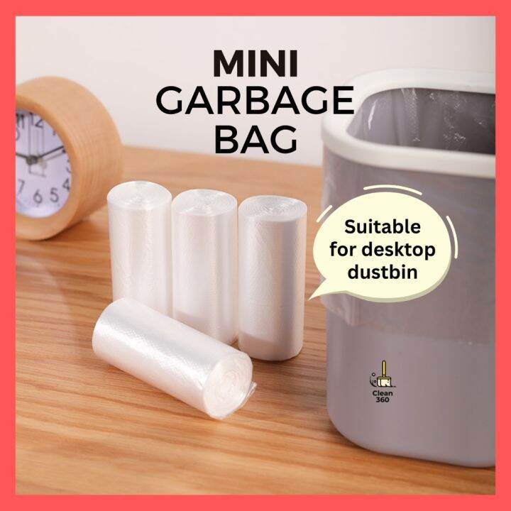 Mini Trash Bag Small Garbage Bag Beg Sampah Kecil Dustbin Bag Small ...