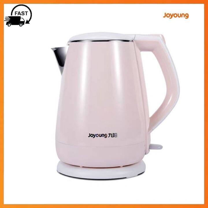 Joyoung Electric Kettle1.5L Stainless Steel Cool Touch Tea Kettle with ...