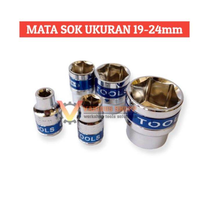 Mata Sock Sok Shock Ukuran 19mm 22mm 24mm | Lazada Indonesia