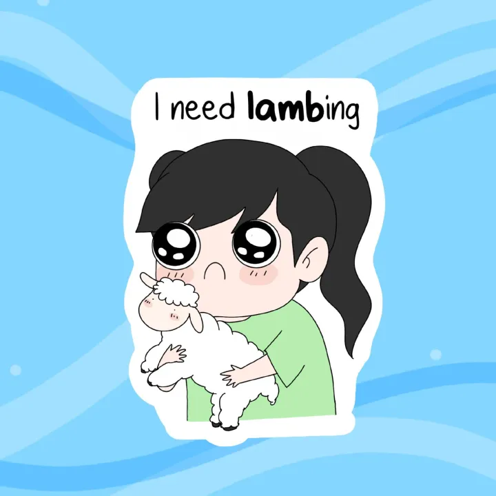 SSKAIT Girl Waterproof funny landi mood die cut sticker - I need ...