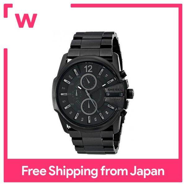 DIESEL Cool 3D Index Men's All Black Chronograph Breath Watch DZ4180 ...