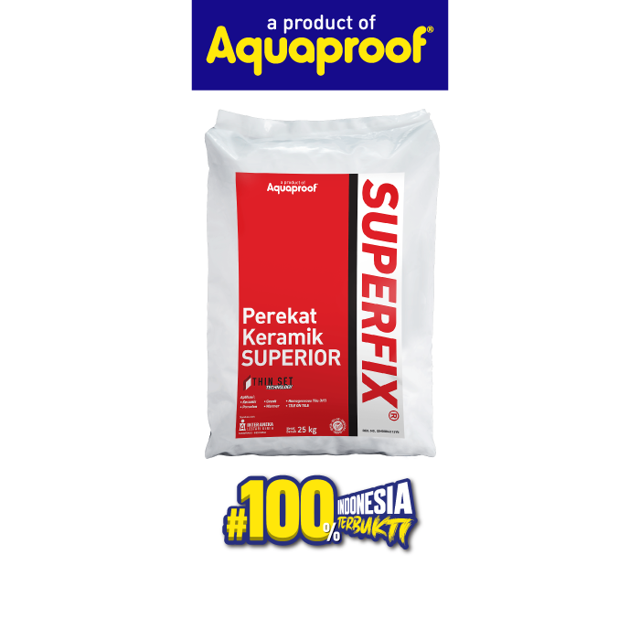 Superfix Perekat Keramik Lantai dan Dinding - 25 Kg | Lazada Indonesia