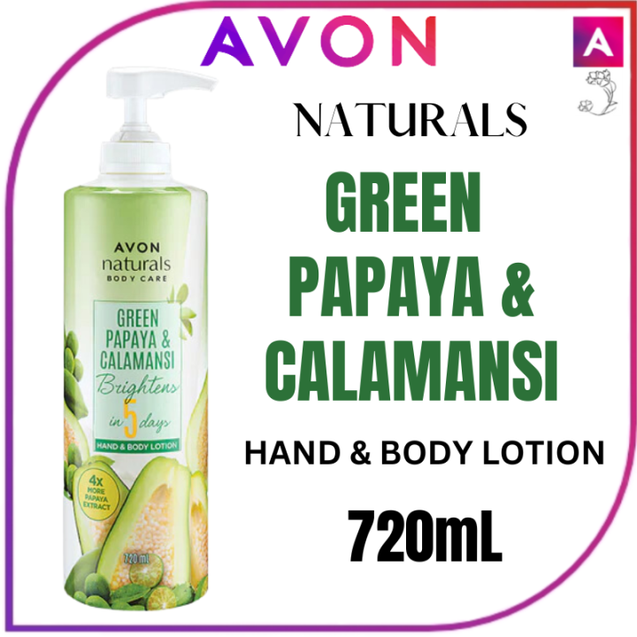 AVON NATURALS PAPAYA & SOY, GREEN CALAMANSI , ANTIBACTERIAL, HYDRATING ...
