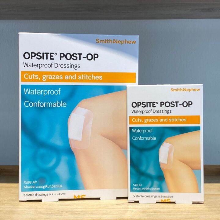 Smith & Nephew Opsite Post-OP Waterproof Dressings Waterproof ...