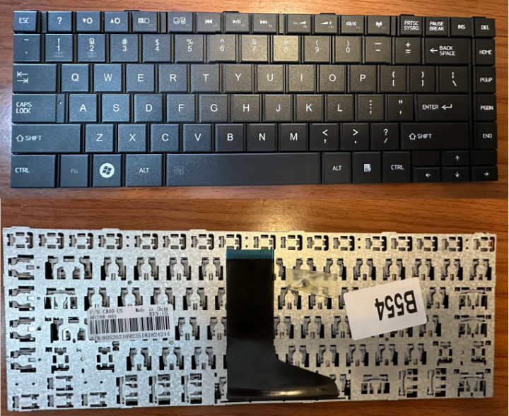 Toshiba Satellite B553 B554 R50-A B654/K TECRA A50-A B554/K US Layout ...