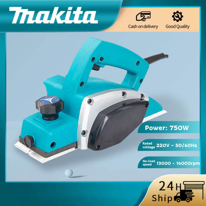 Makita 750W Power Planer Tool Electric Wood Working Hand Planer for ...