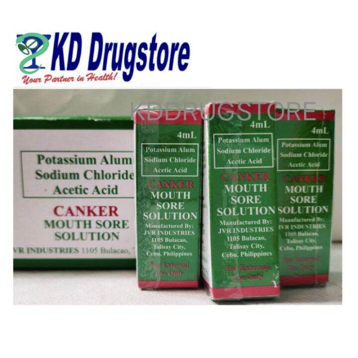 CANKER MOUTH SORE SOLUTIONS 4ML | Lazada PH