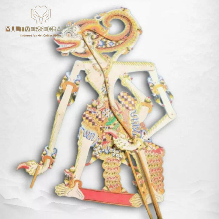 Wayang Alusan Kulit Sapi ASLI Anoman/Hanoman Obong Alusan Ukuran ...