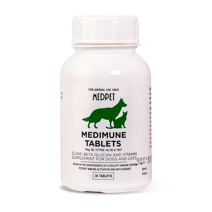Medpet Medimune 30 Tablets For Dogs & Cats (Maintenance of a Healthy ...