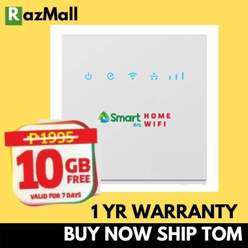 PLDT HOME PREPAID WIFI / SMART Bro AT Home ( Cat 4) with 1 year ...