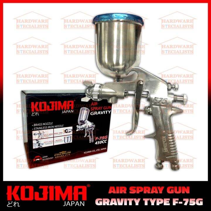 Spray Gun Gravity Type F-75G 450CC KOJIMA | Lazada PH
