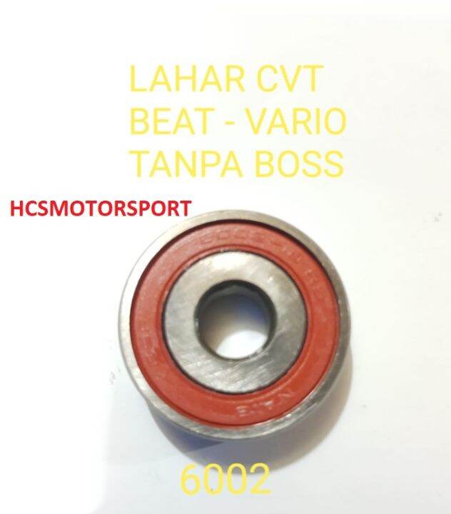 LAHAR BEARING BLOK BAK CVT TANPA BOS BOSH KUNINGAN 6002 BEAT VARIO ...