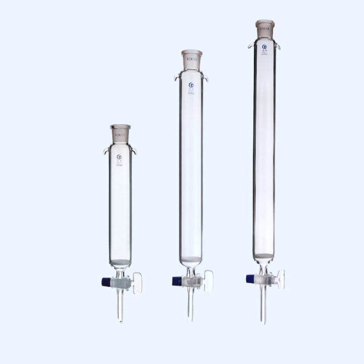 1pcs Caliber 24# Sand Core Glass chromatography Column with standard ...