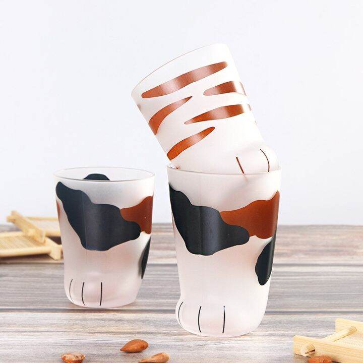 Kawaii Cat Paw Mug Cat Foot Milk Cup Cat Leg Cute Water Glass Cup ...