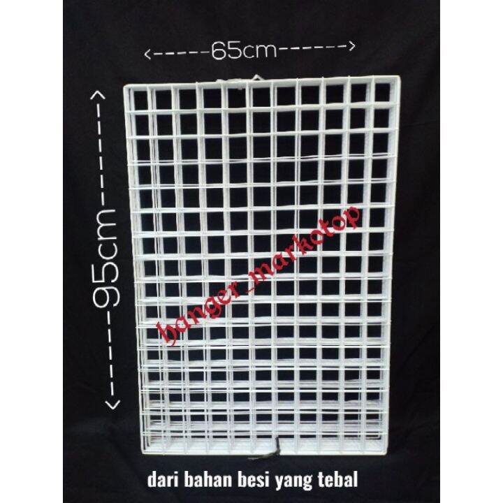ram jaring besi 65x95 coating putih | Lazada Indonesia