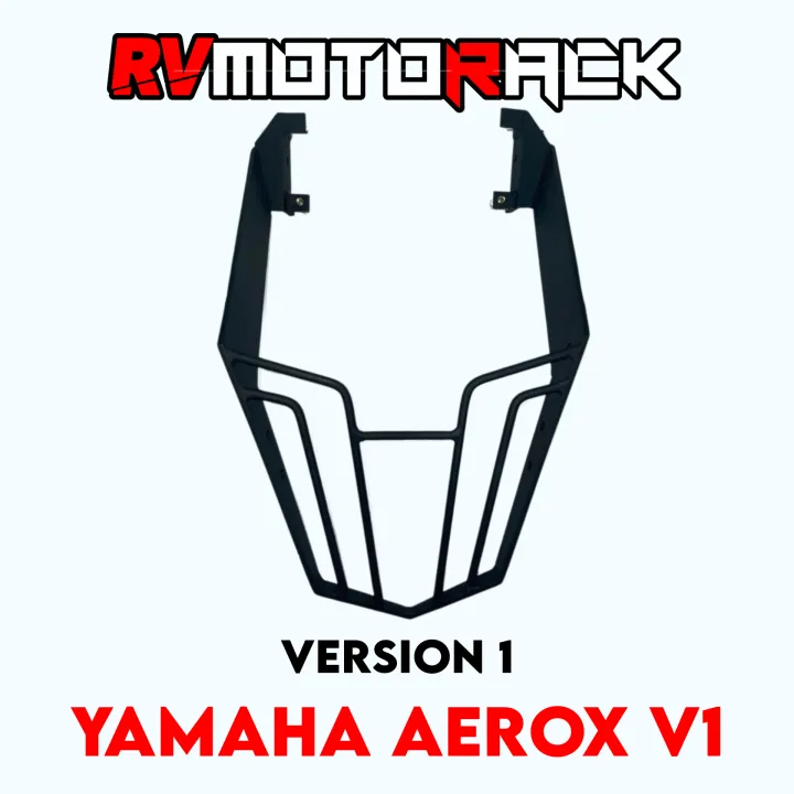 RV Motorack Heavy Duty Bracket for Yamaha Aerox v1 (Non Plated) | Lazada PH