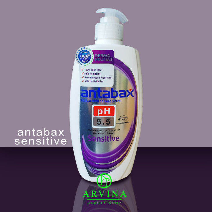 Antabax Antibacterial Shower Cream for Sensitive Skin Ph5.5 650ml Safe ...