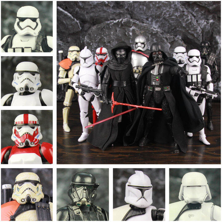 Starwar Storm Clone Trooper 6 "Action Figure Scout Squad Death Shock ...